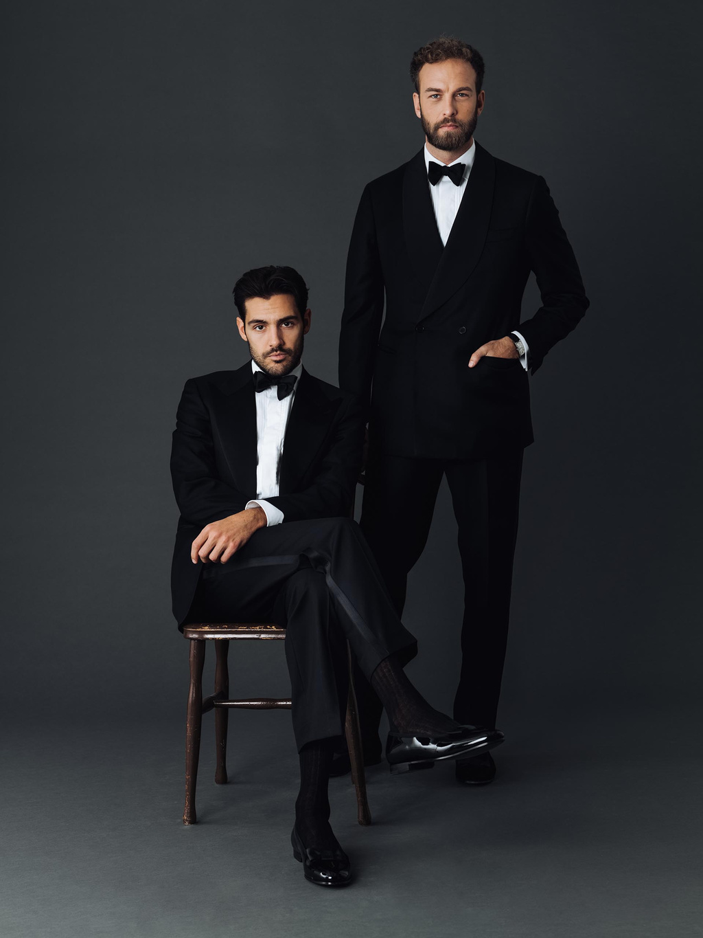 The Opera Pump - Black Patent | MORJAS