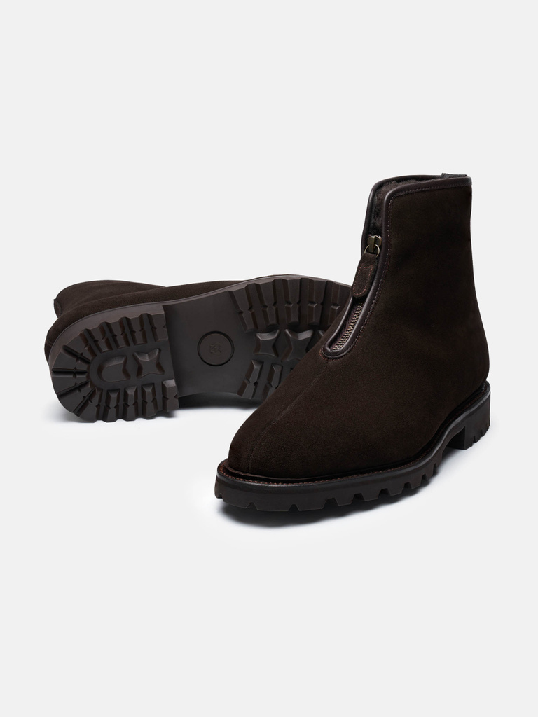 The Alpine Boot - Brown Suede | MORJAS