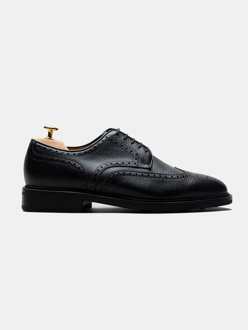The Derby - Black Grain | Goodyear Welted | MORJAS