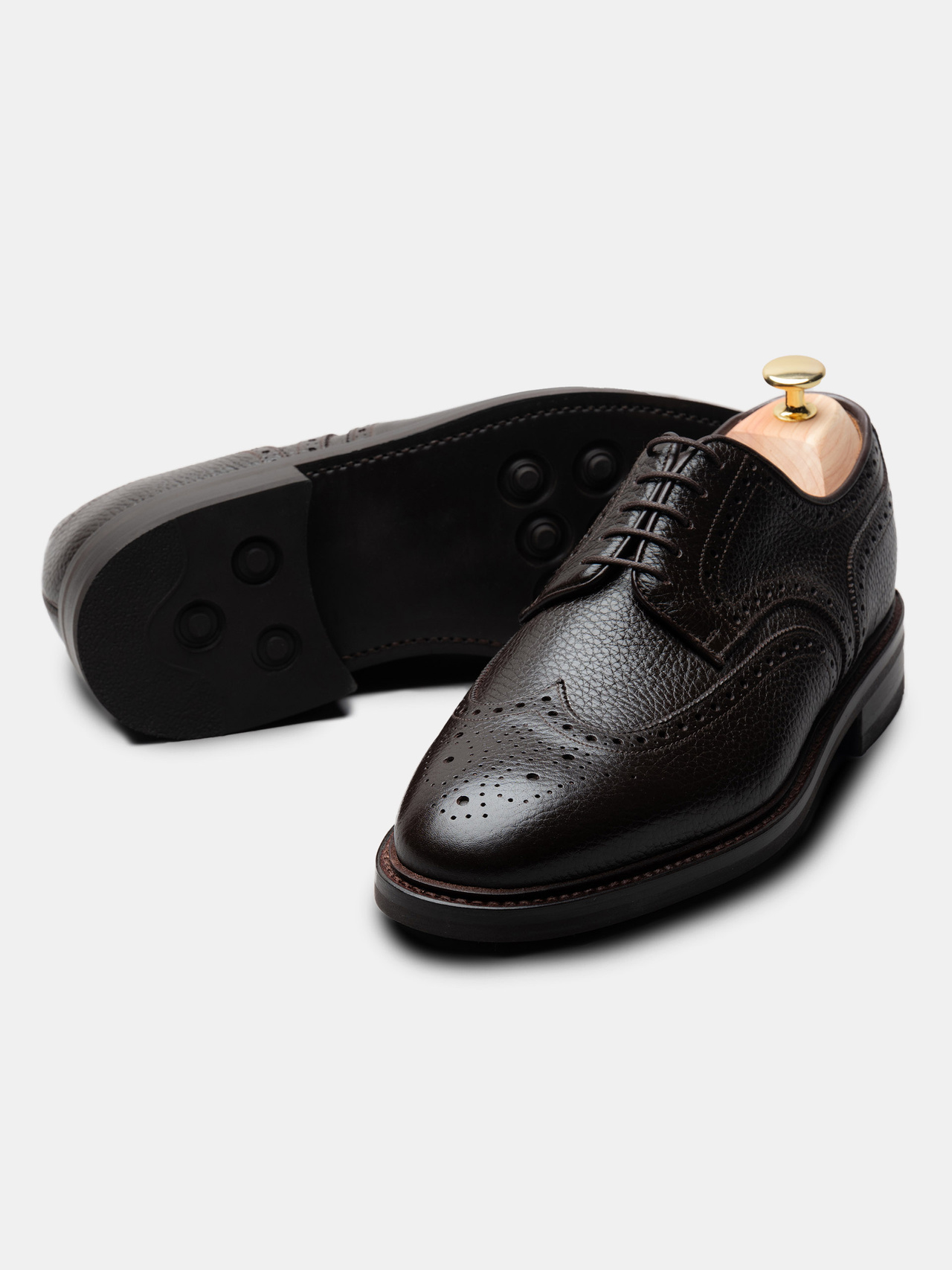 The Derby - Brown Grain | Goodyear Welted | MORJAS