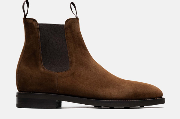 The Archive - The Chelsea Boot - Medium Brown Suede - 2797 | MORJAS