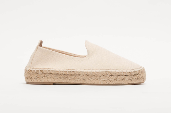 Women's Espadrille – Ivory Canvas | Made in Spain | MORJAS