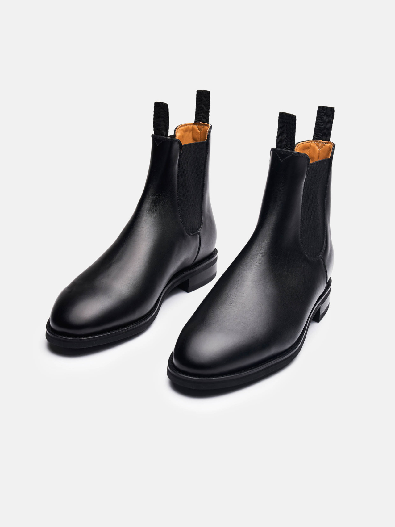 La Bottine Chelsea - Cuir Lisse Noir | MORJAS