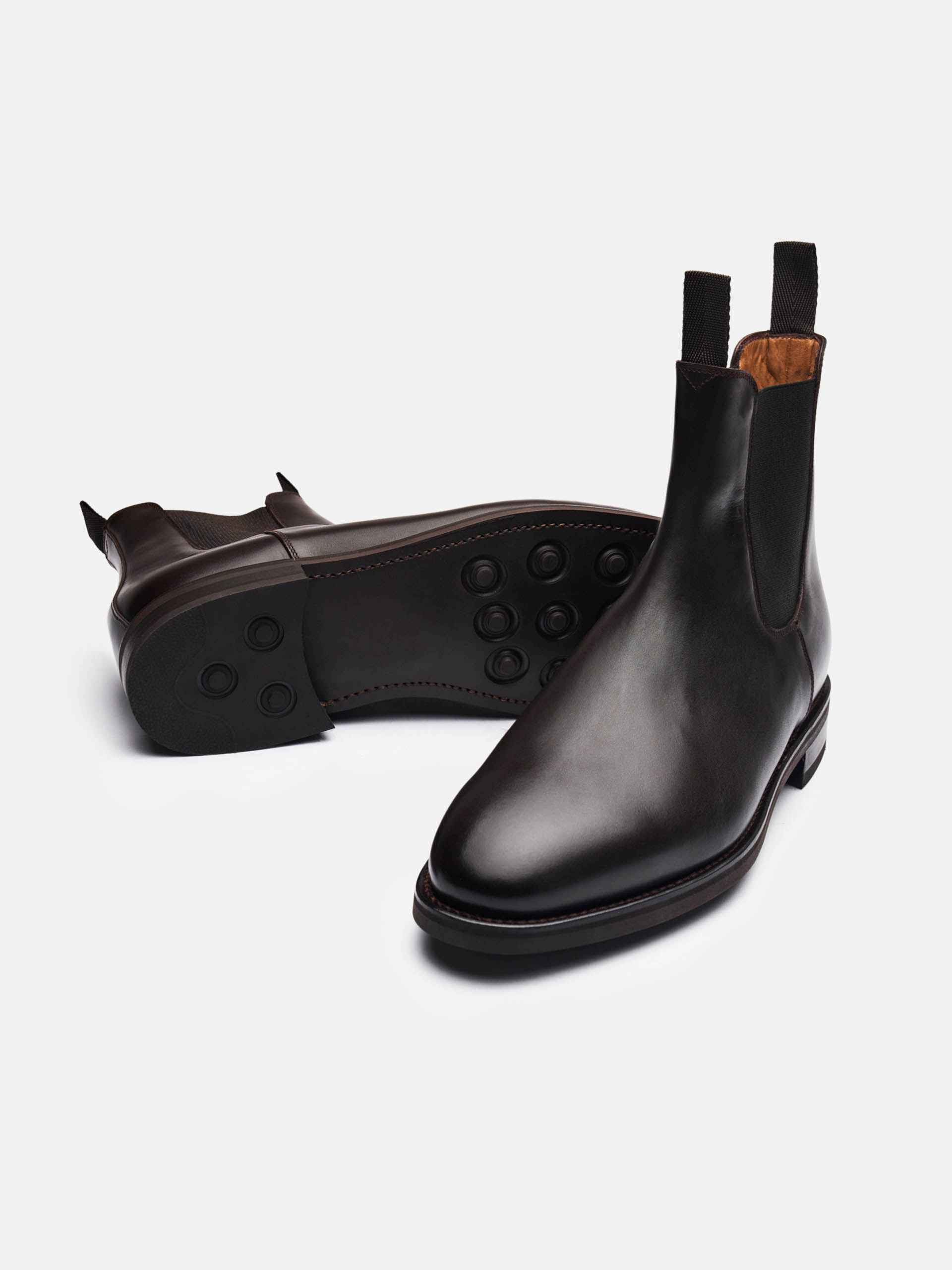 Der Chelsea - Braunes Kalbsleder | MORJAS