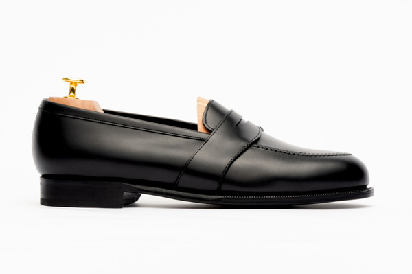 The Full Strap Loafer - Black Calf | MORJAS