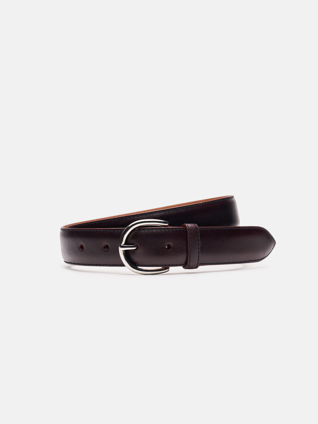 The Belt - Burgundy Calf - 30mm | Handmade | MORJAS