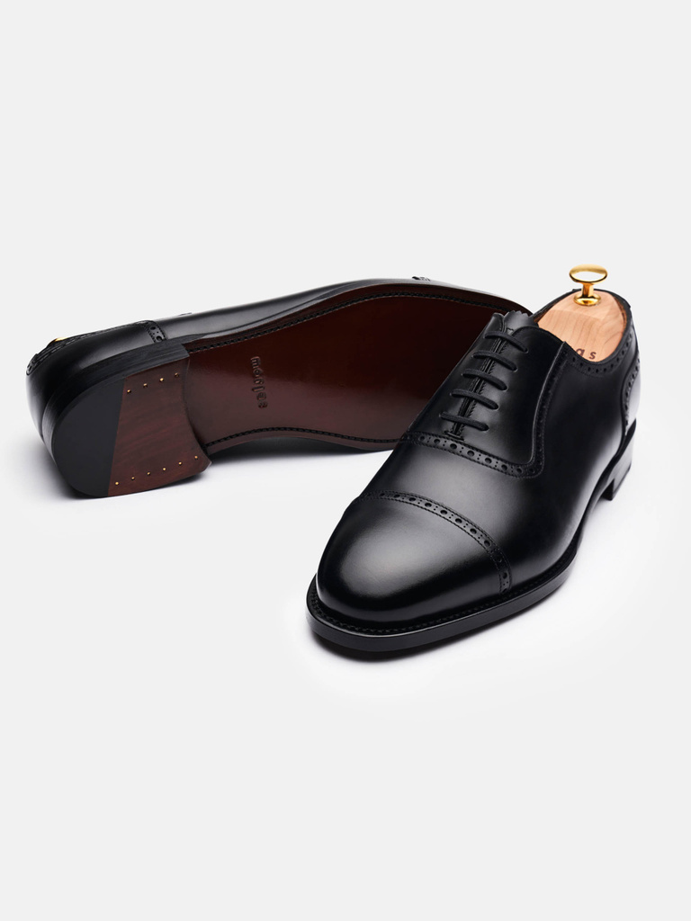 The Adelaide - Black Calf | Crafted by hand | MORJAS
