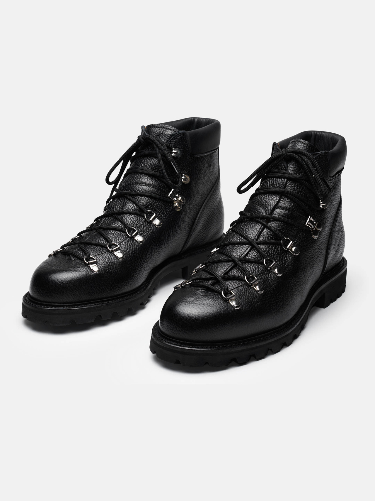 The Hiking Boot - Black Grain | Goodyear Welted | MORJAS